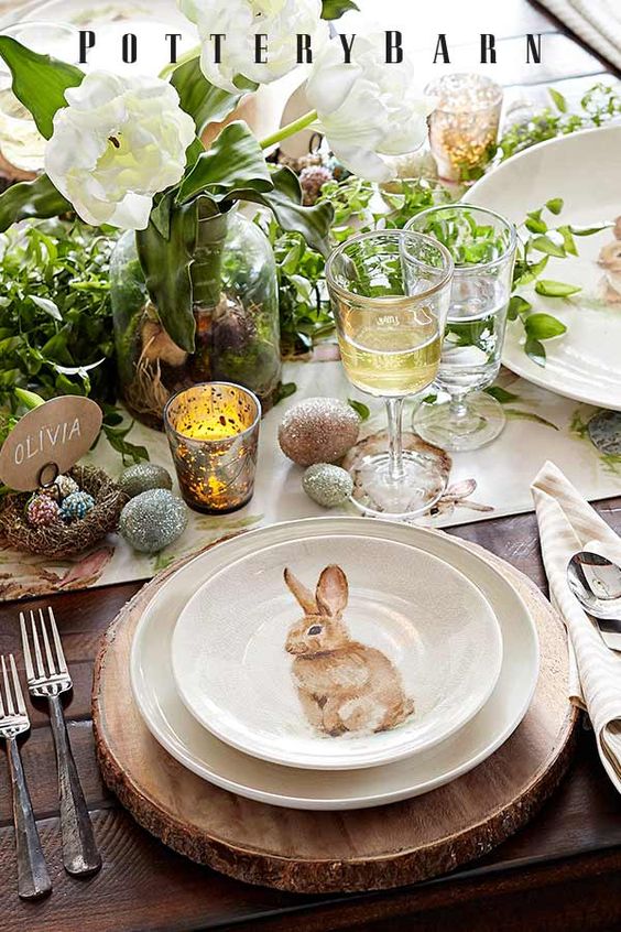 Easter Table Eggspiration - Preppy Empty Nester F