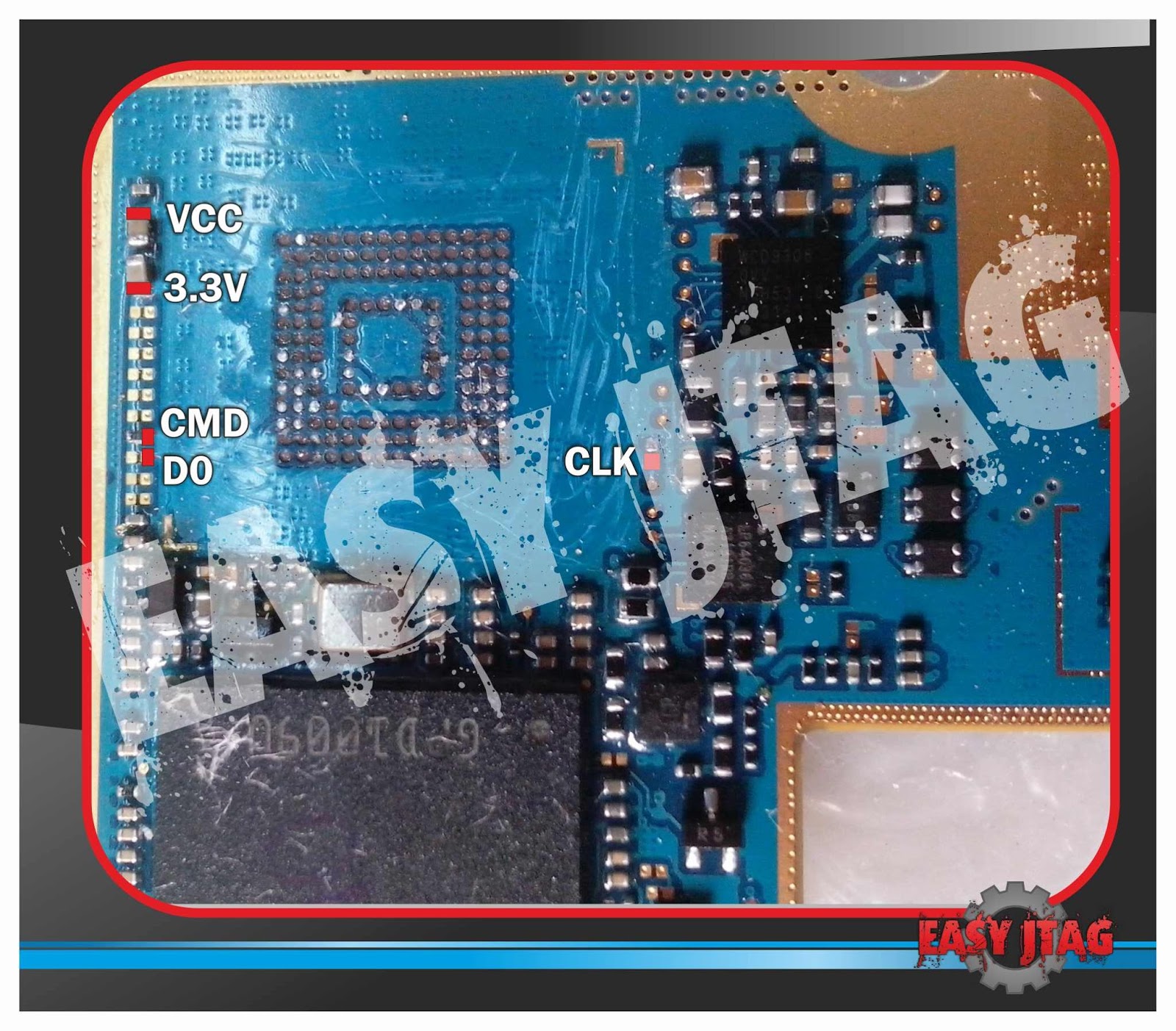 Pinout Direct EMMC Samsung ( ISP ) | W i n k GSM