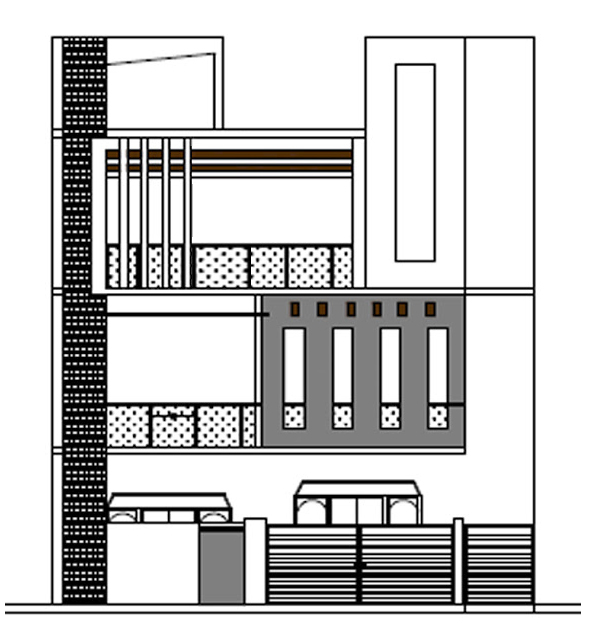 Ansari Architecture Designer Building Drafting & Designing: 3d Front ...