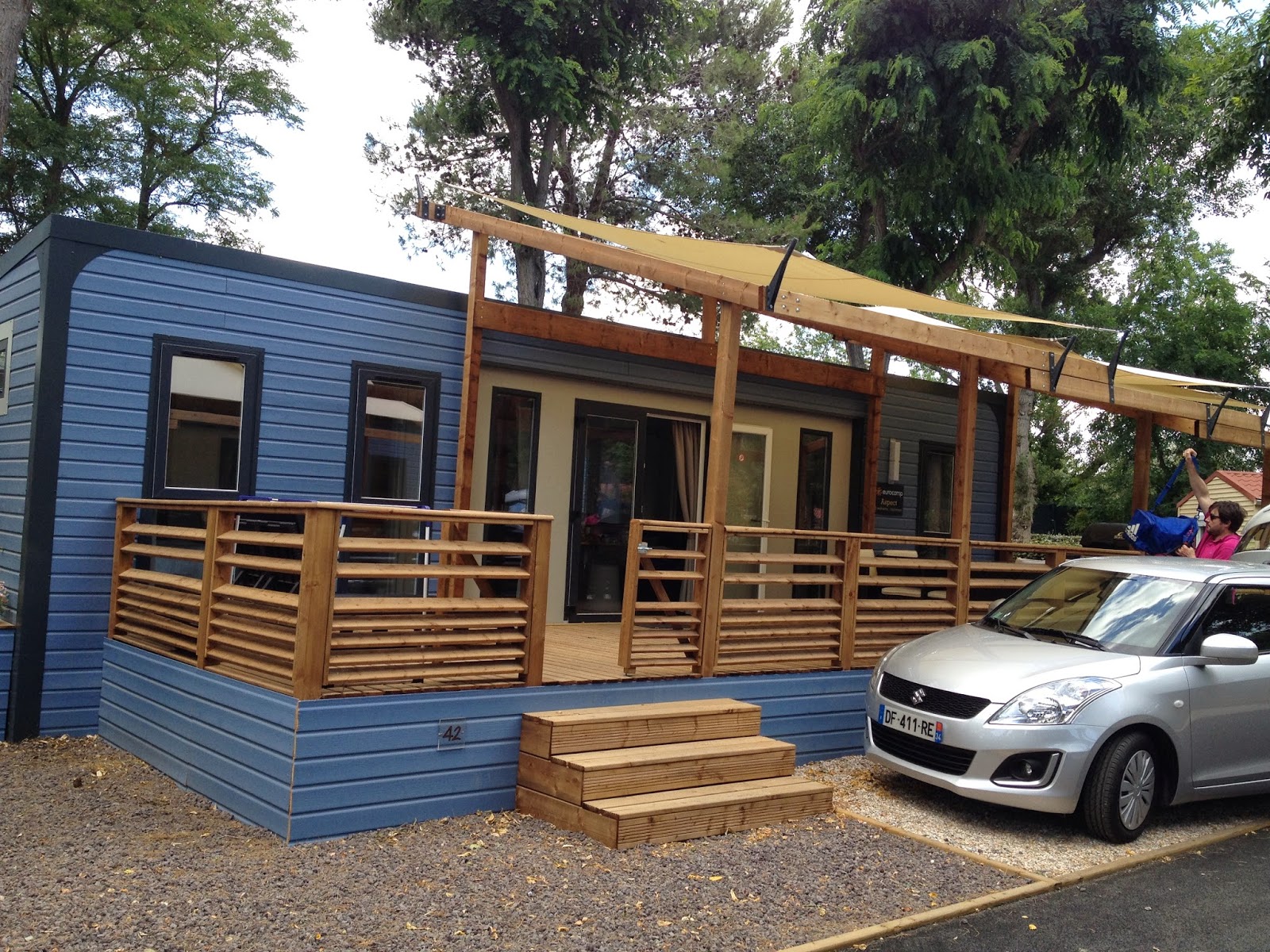 Transatlantic Blonde: Eurocamp camping holidays in France