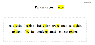 MilagroTIC: ORTOGRAFÍA USO DE LA "C" Y LAS "CC"