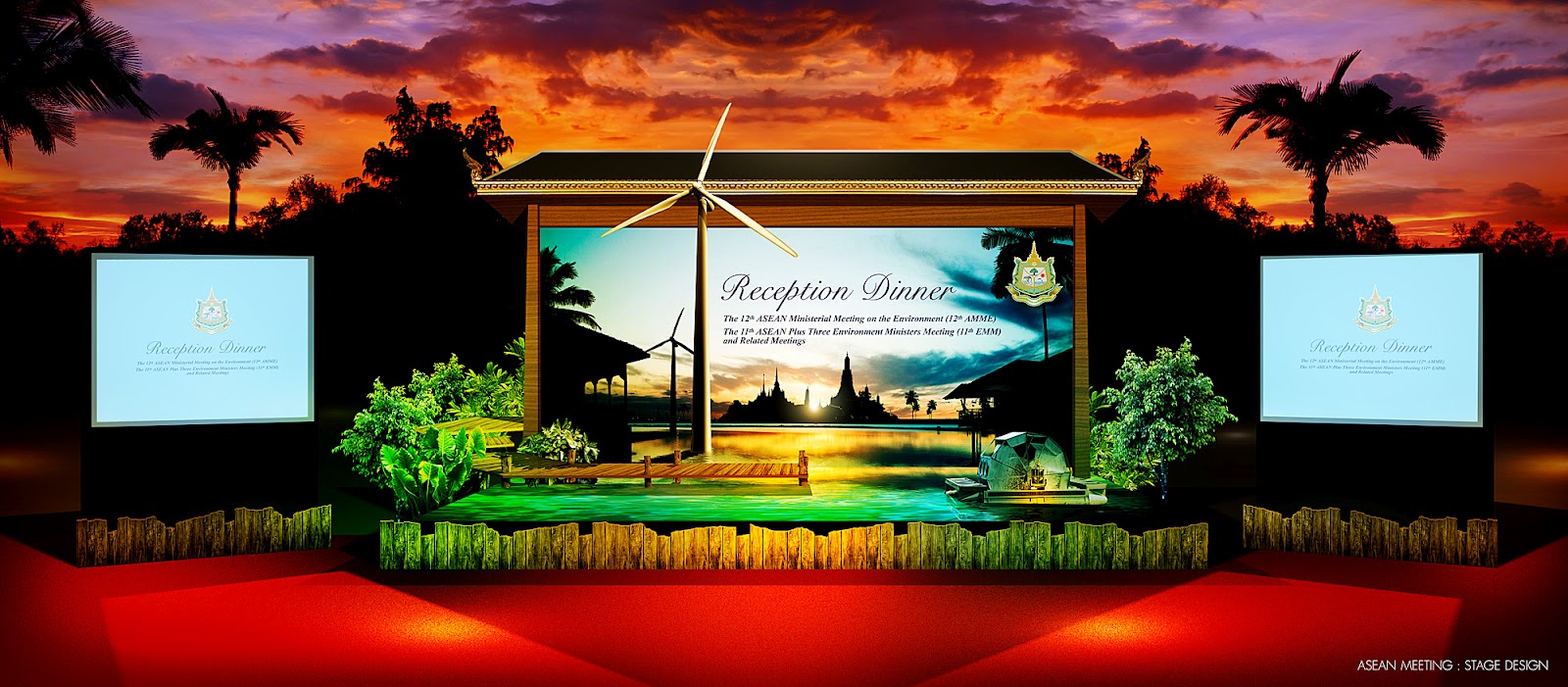 STAGE DESIGN : ASEAN MINISTERIAL MEETING ON THE ENVIRONMENT ...