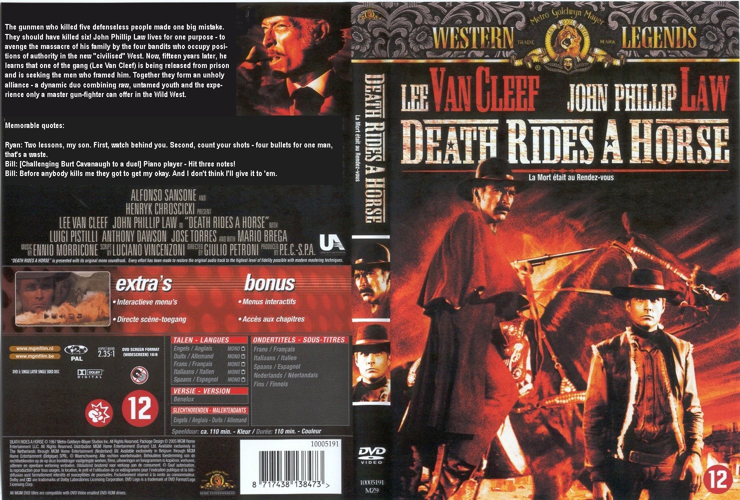 Cinéma Saigon: § Death Rides a Horse (1967)