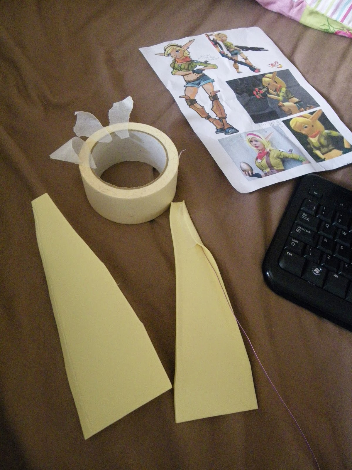 Cosplaying Niffer: Tess Cosplay - Construction