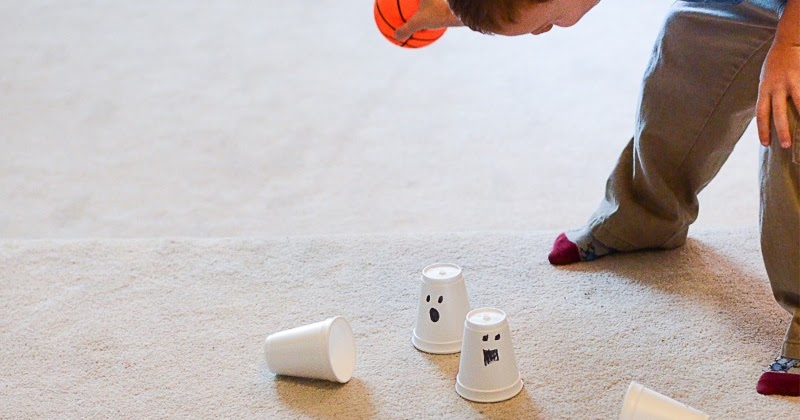 Ghost Bowling Halloween Activity for Kids | And Next Comes L ...