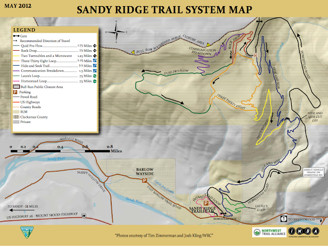 Yo Eddy !!: Sandy Ridge Trail System - Sandy, Oregon
