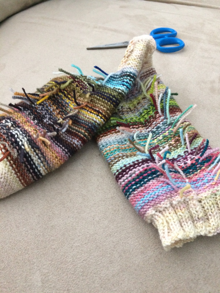 Scrappy Sock Experiment: Yarn Sample Cards!