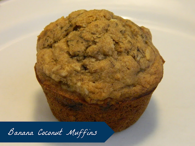 Life on Colgate: Banana Coconut Muffins