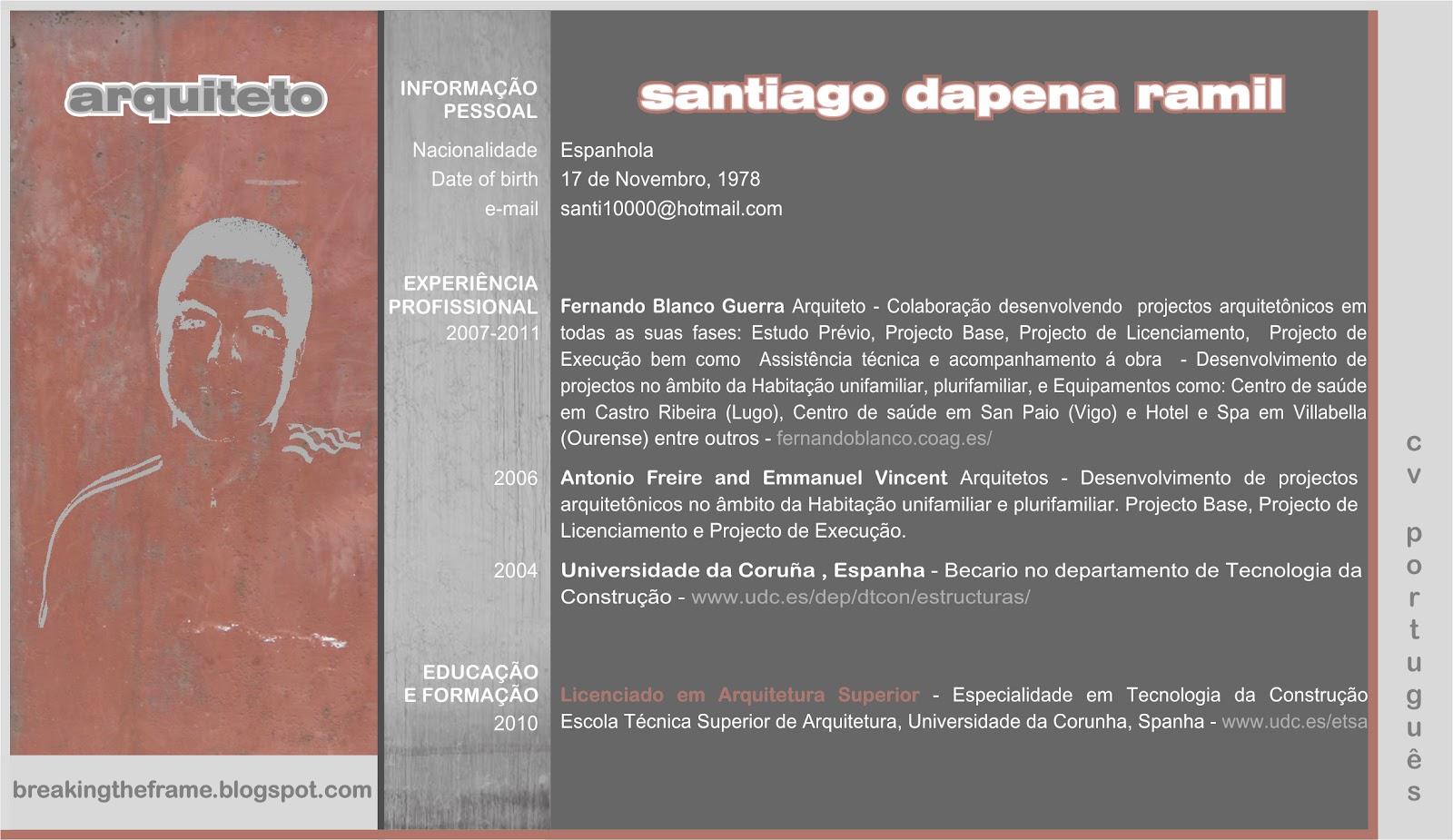 santiago dapena ramil: my profile