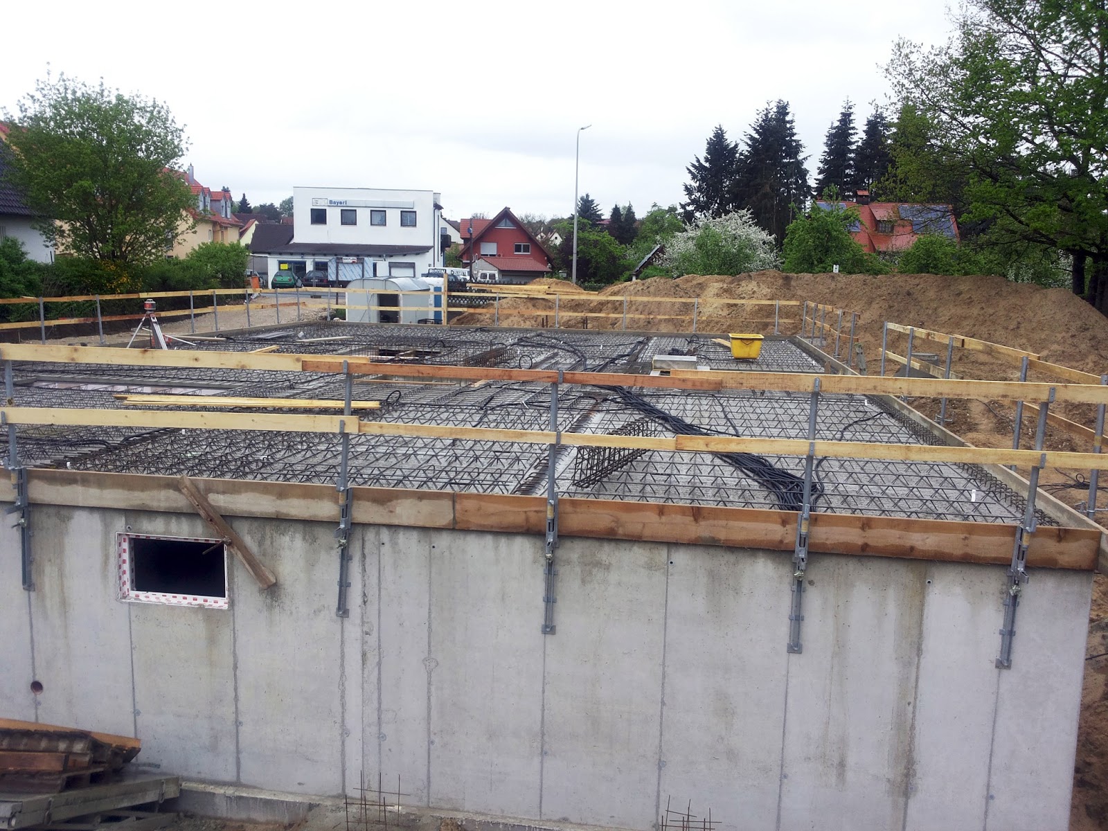 Noriplana Bautagebuch - Altdorf: Kellergeschoss – Kellerdecken