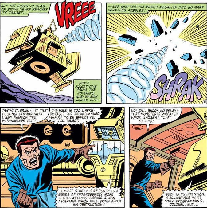 The Peerless Power of Comics!: Colonel Talbot's Last Stand!