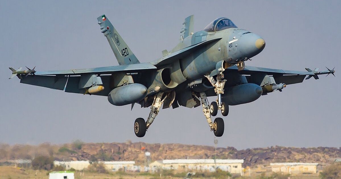 FDRA - Fuerza Aérea: Kuwait reemplaza Hornets con Super Hornets y Typhoons