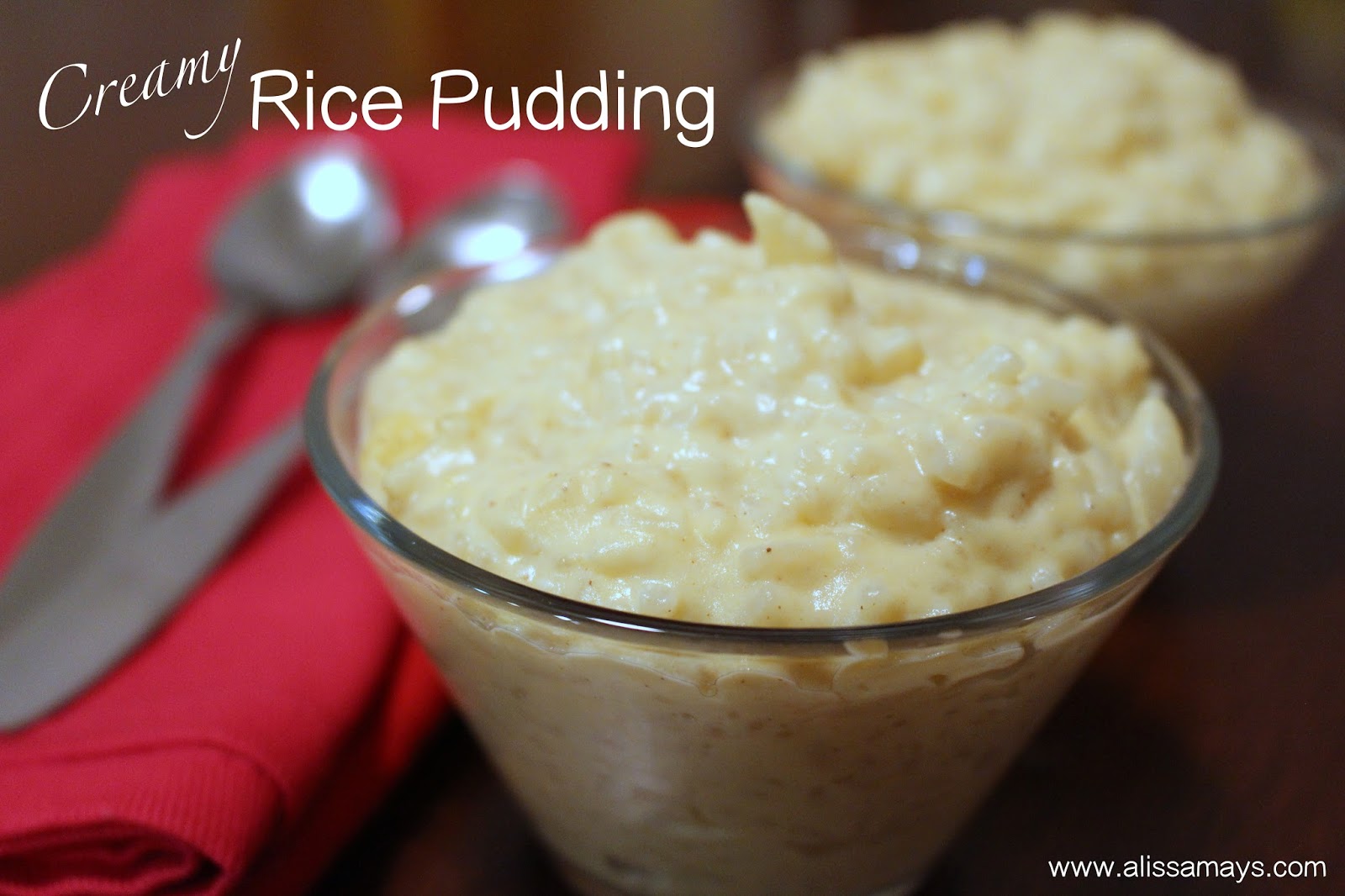 Alissamay's: Creamy Rice Pudding