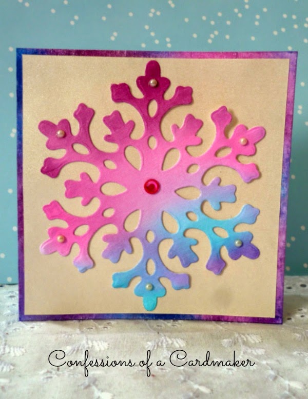 Confessions of a Cardmaker: Die-cut inlay Christmas Cards