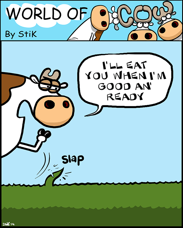 The Cartoonist known as StiK: World of Cow