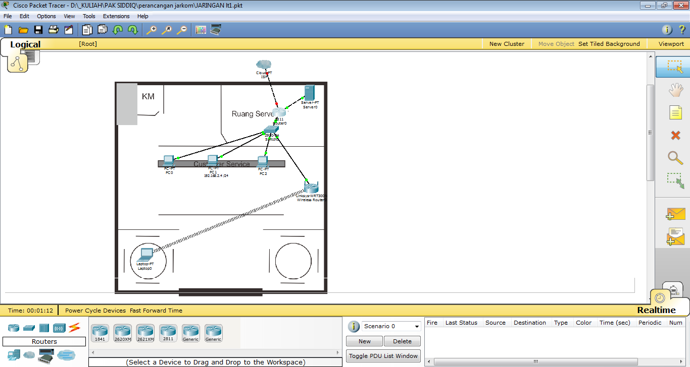 Cyber Abdul Mustaji: Penambahan Background pada Rancangan Jaringan ...