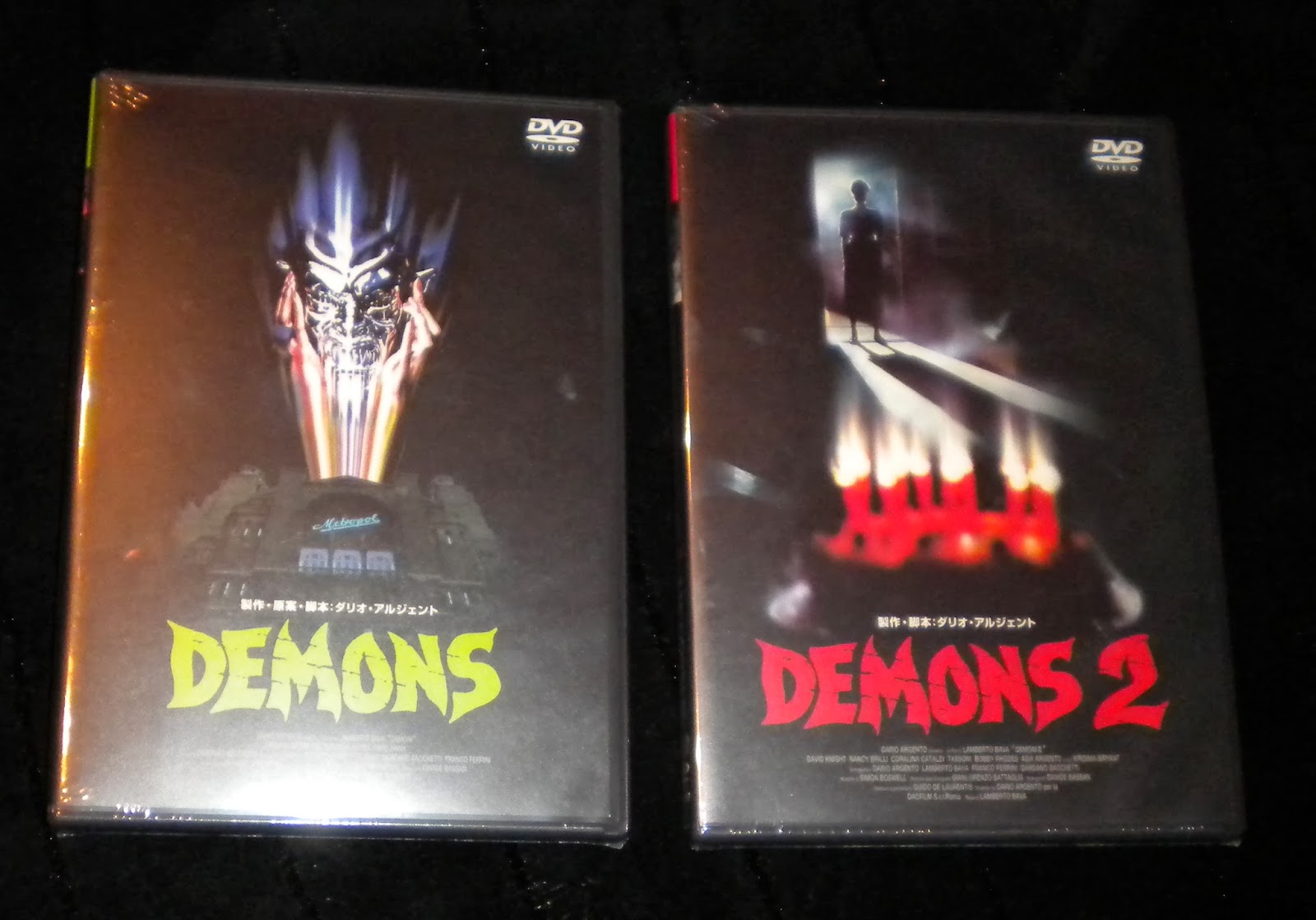HORROR ADDICTION DVD & BLU-RAY: DÈMONI (1985)/ DÈMONI 2... I'INCUBO ...
