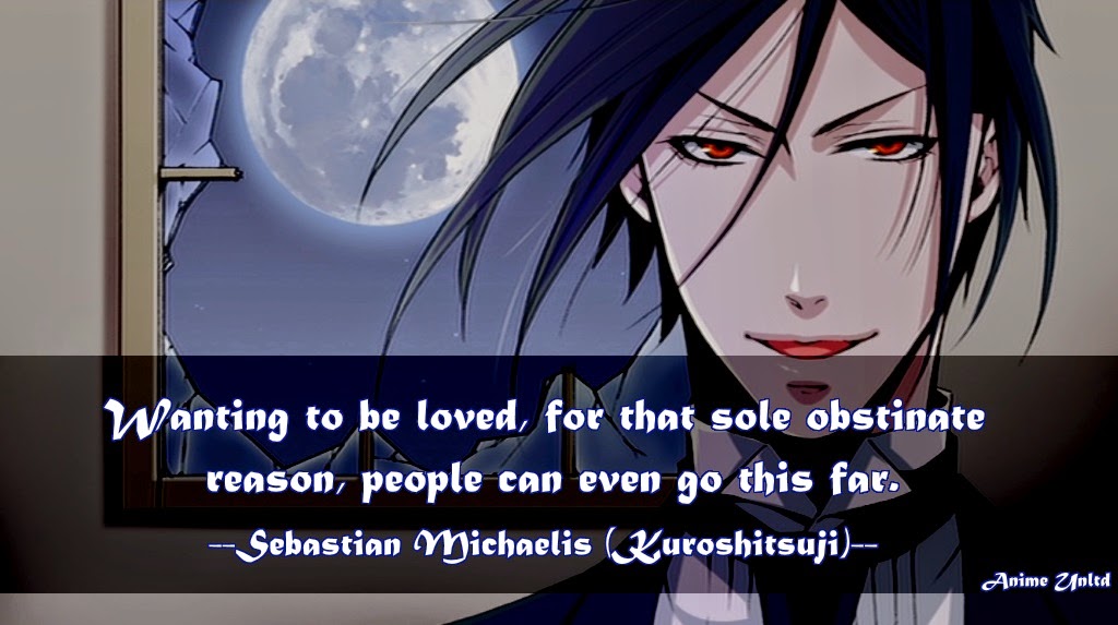 My Anime Review: Black Butler Quotes
