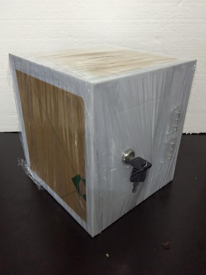 Reka Bentuk Acrylic: Tabung Duit / Tabung Derma