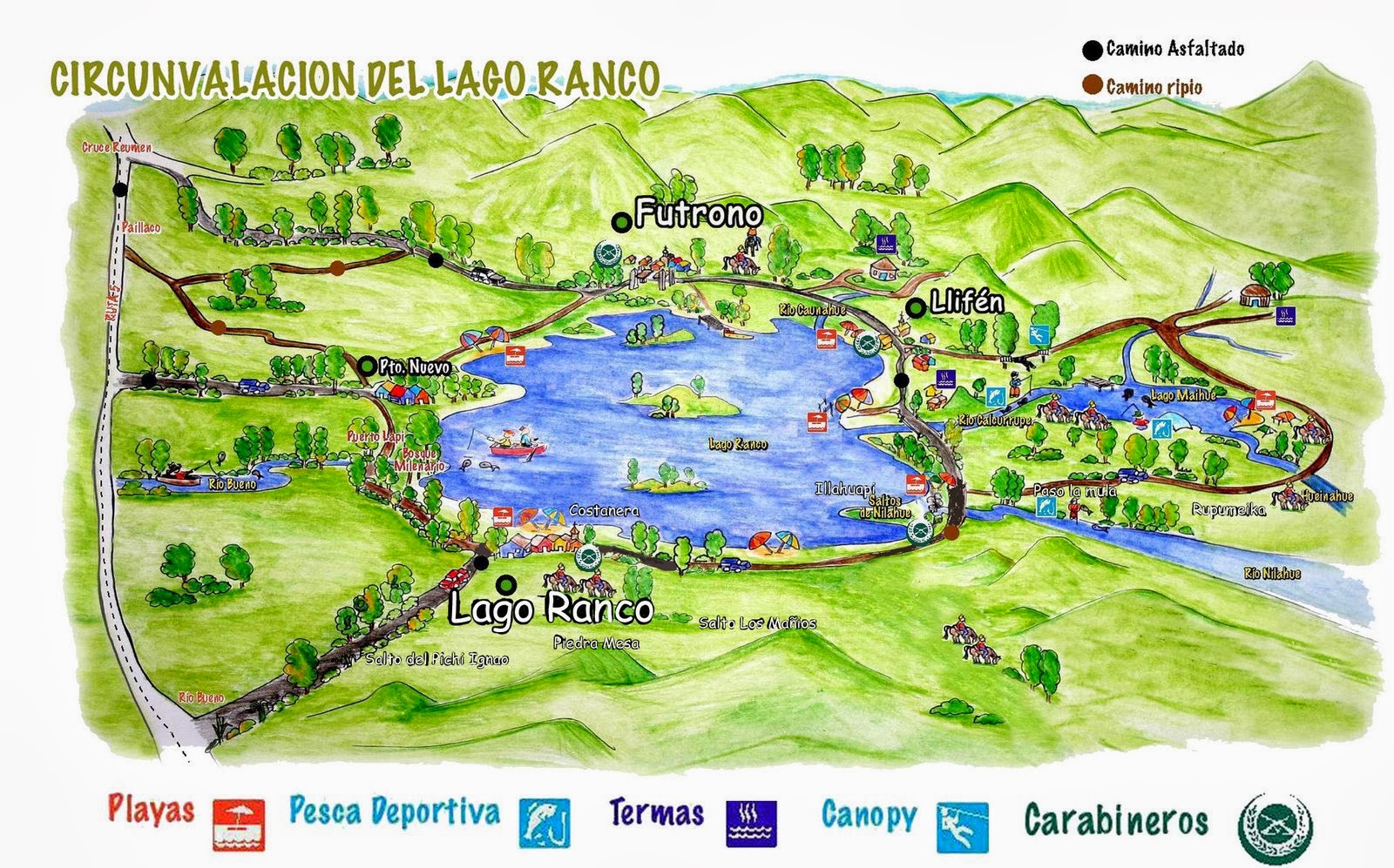 Geografía Turística: Región de Los Ríos