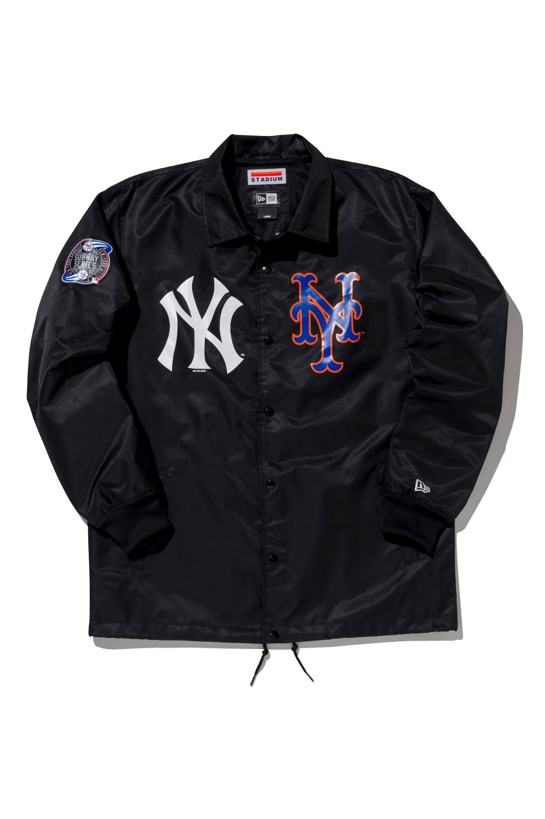 STADIUM × NEWERA "SUBWAY SERIES" COACH JACKET & SNAP BACK CAP - STADIUM ...
