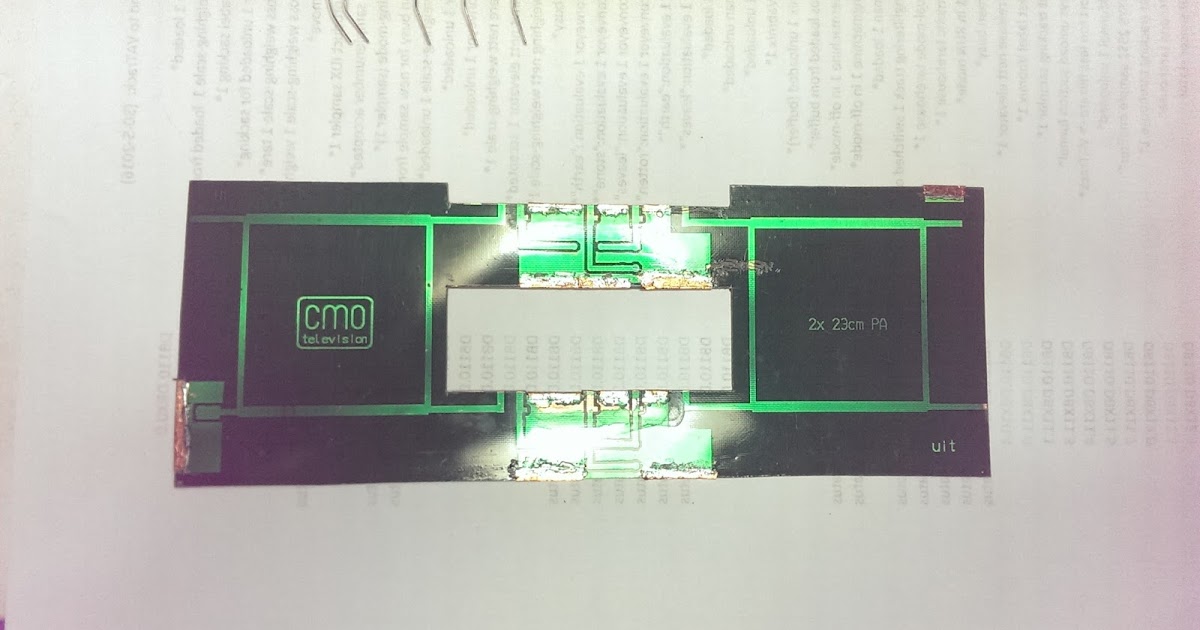 PE1CMO 40W 1.3GHz PA preparation to build this kit