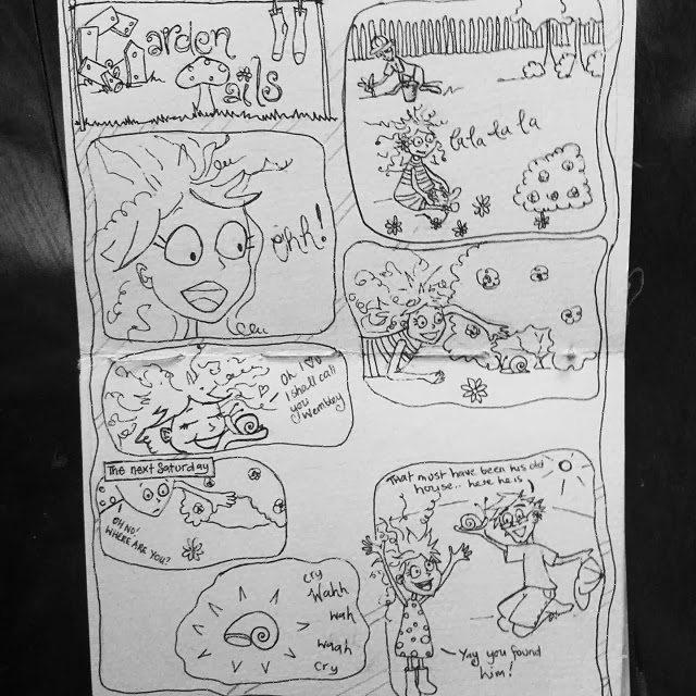 Day 16 - Draw a Single Page Comic | Handmade Wonderland