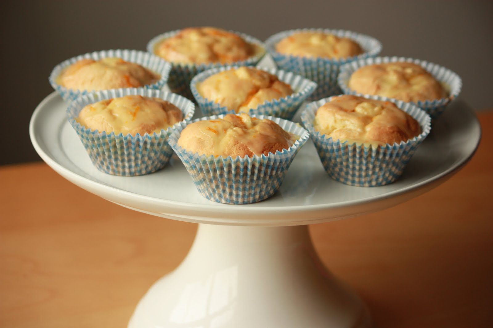 With Milk & Flour: Orange Custard Cream Cupcakes