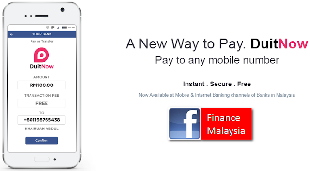Finance Malaysia Blogspot: A New Way of Transferring Money via DuitNow