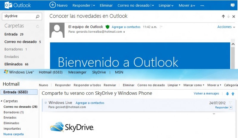 El Mundo de la Tecnologia: Outlook es el nuevo Hotmail y todo cambió ...