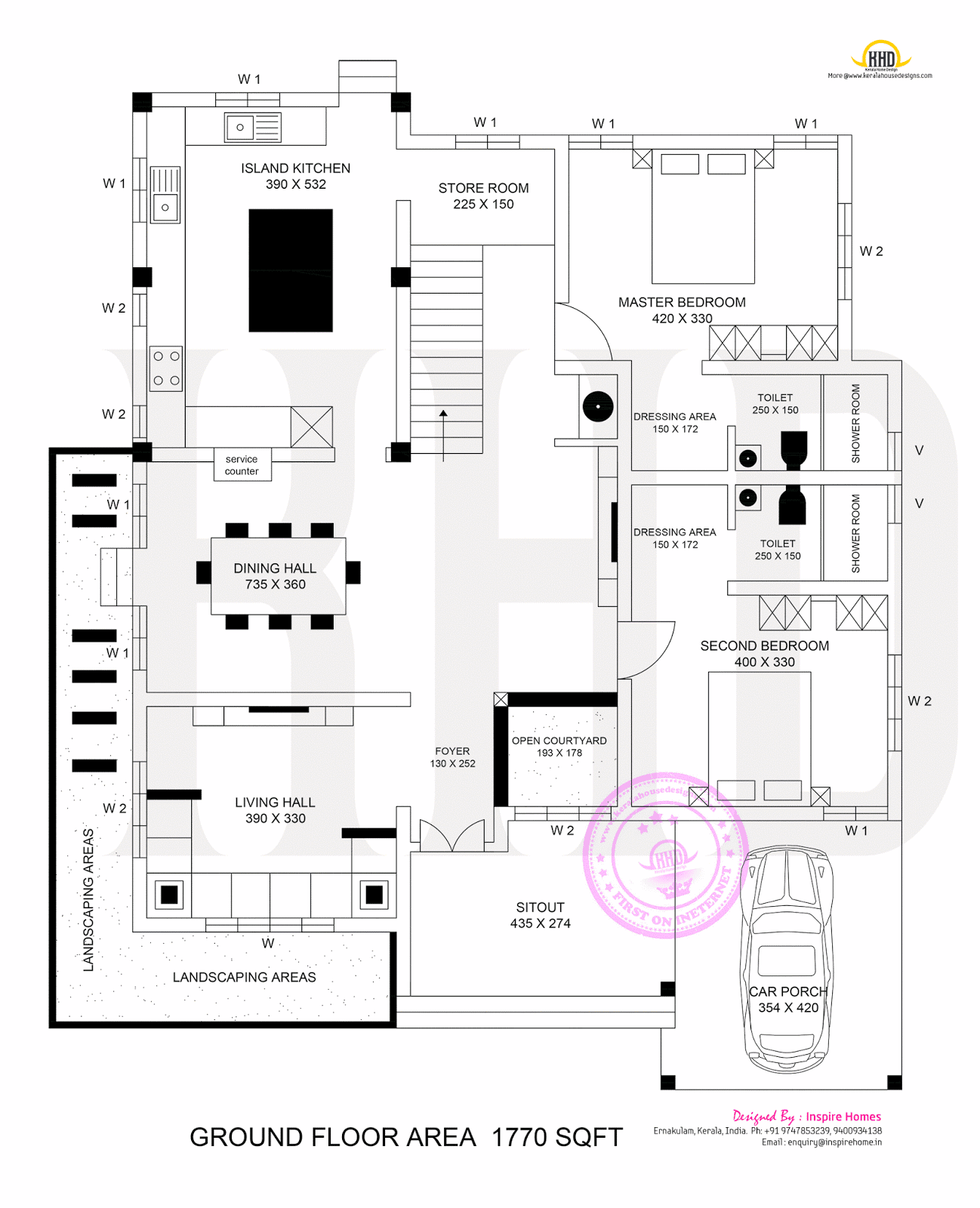 Modern Curve Floor Plans