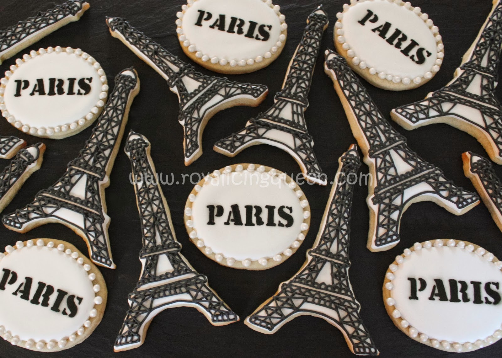 Eiffel Tower Cookie Stencil