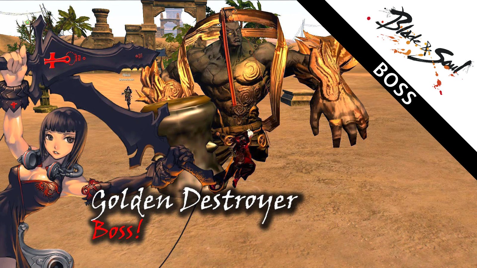 [Blade & Soul] Boss - Golden Destroyer | Zerosu Metallium