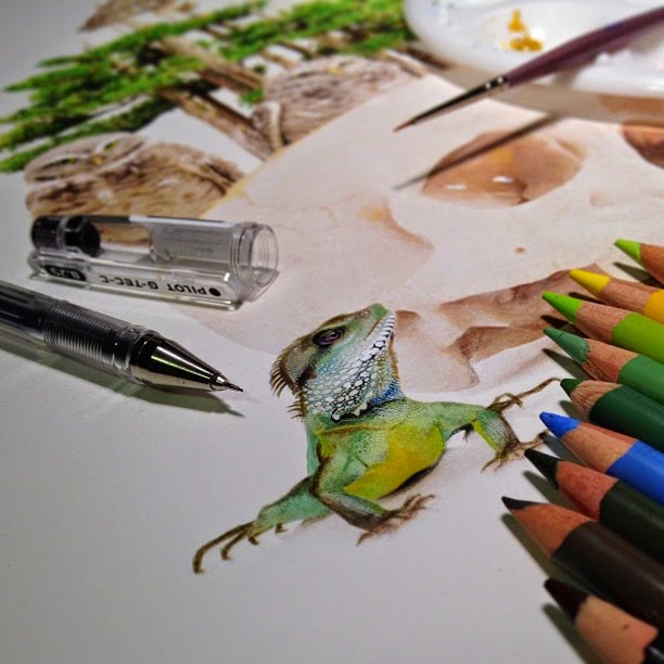 Hyperrealism with Pencil and Ink by Karla Mialynne | RealBuzzInfo ...