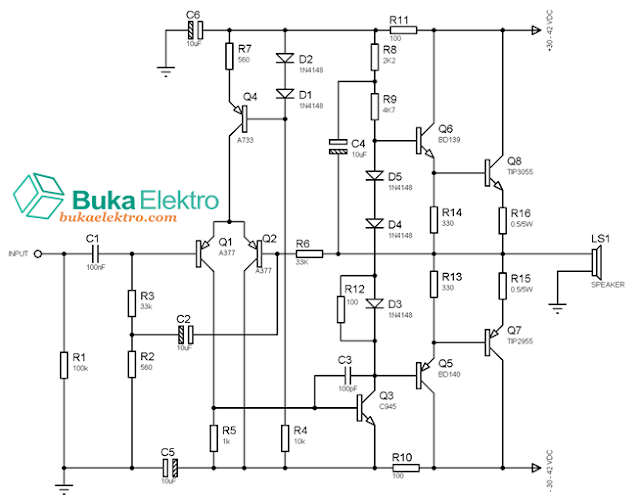Mempelajari Sistem Power Amplifier OCL (Output Capacitor Less) - Buka ...