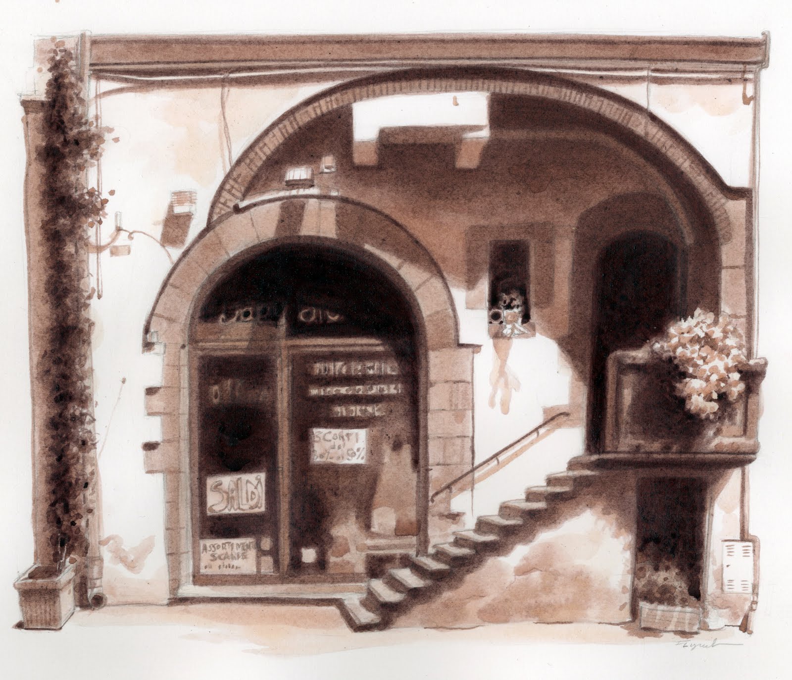 Drawing Viterbo: Fred Lynch