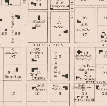 Monroe, North Carolina - Miscellaneous History: Myers-Smith House circa ...