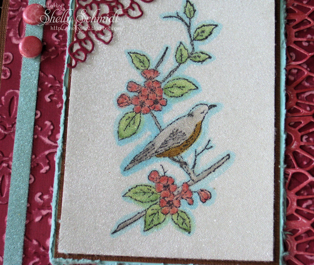 My creative rumblings: Sweet Stamps Challenge- Microbeads