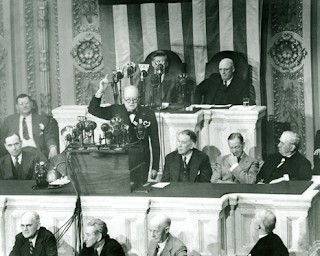 JFK + 50: CHURCHILL ADDRESSES JOINT SESSION OF CONGRESS
