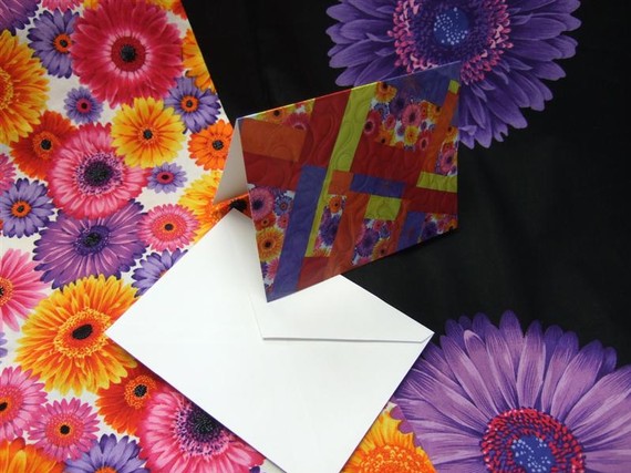 Crafty Sewing & Quilting: Photo Note Cards