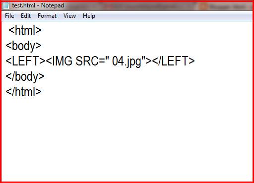 html: การแทรกรูปภาพ