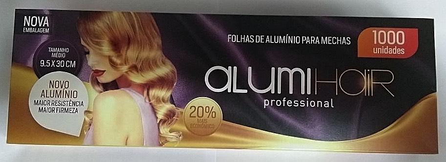 Embalagens Com 1000 Folhas No Tamanho 9 5 X 30 Cm ALUMI HAIR embalagens-com-1000-folhas-no-tamanho-9-5-x-30-cm-alumi-hair