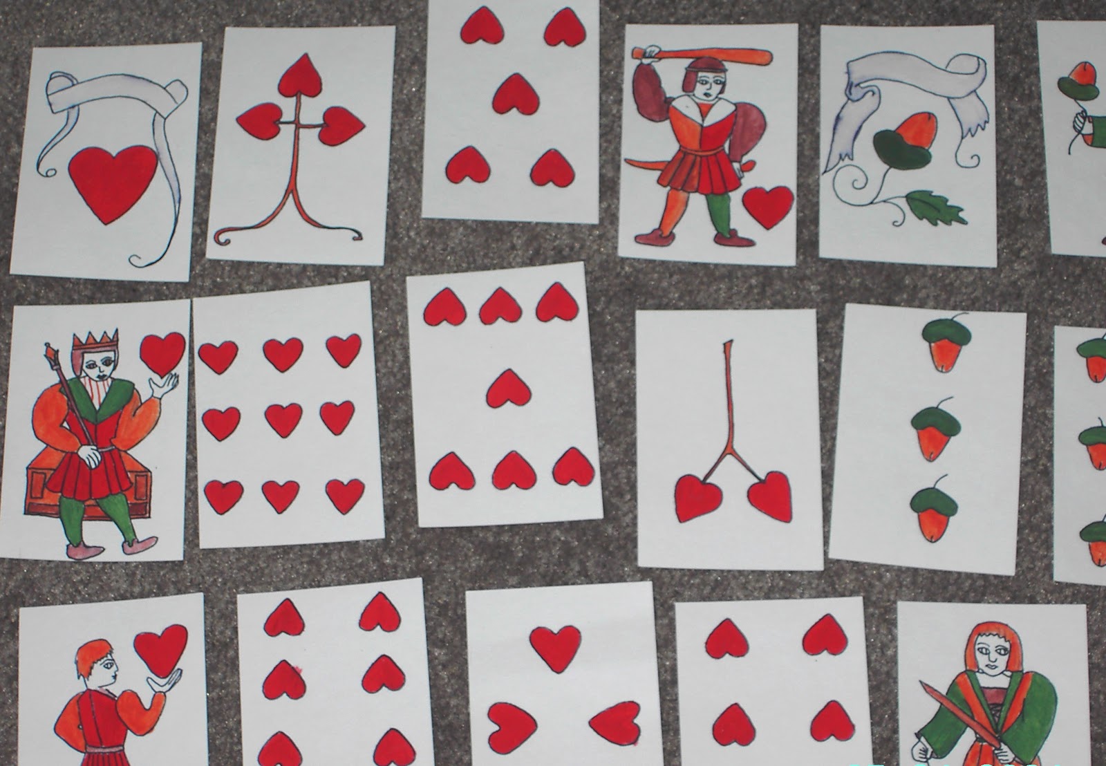 Broider Me 'Bethan: Reproduction Playing Cards