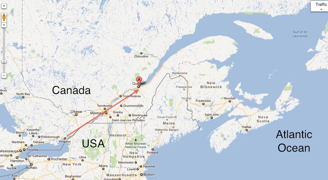 For My China Friends: Quebec City - one of our oldest cities...