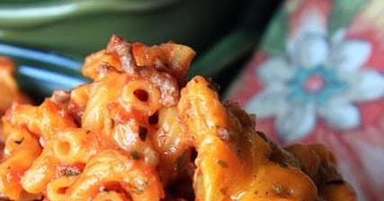 Recipes: Homemade Cheesy Beef-a-roni with Barilla!