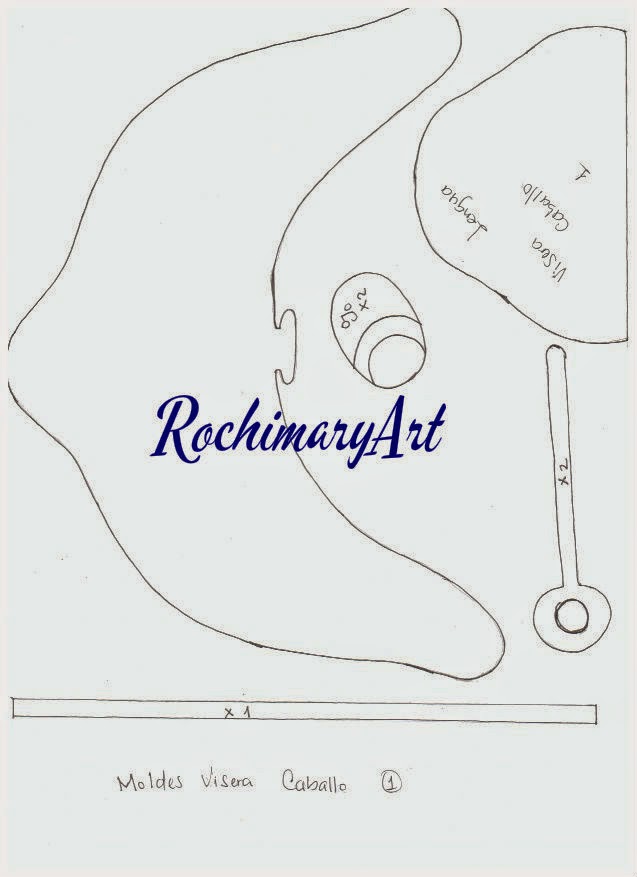 RochiMary Arte en Goma Eva: Moldes