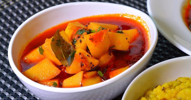 Indian Recipes | Indian Cuisine | Food Videos: Aloo ka Jhol Recipe ...