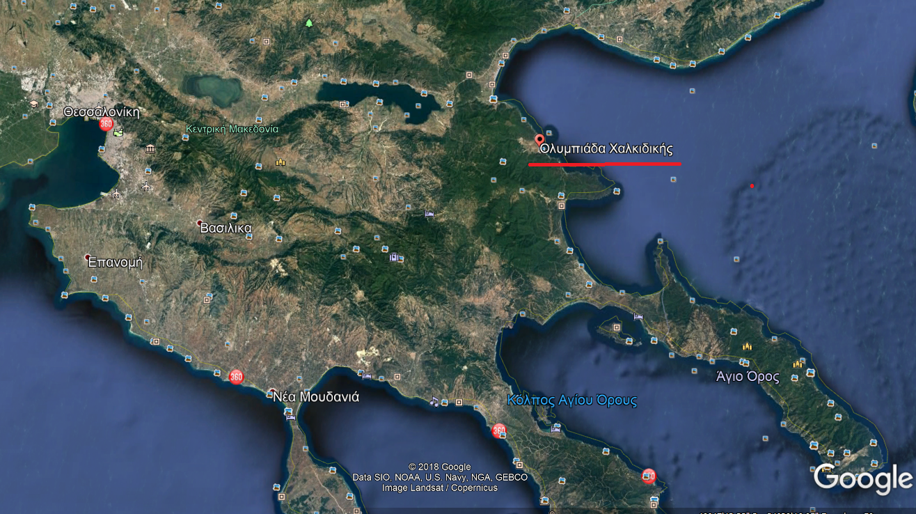 ΕΝΝΕΑ ΕΤΗ ΦΩΤΟΣ: ΑΡΧΑΙΑ ΣΤΑΓΕΙΡΑ (300 μ. νοτιανατολικά από την Ολυμπιάδα)