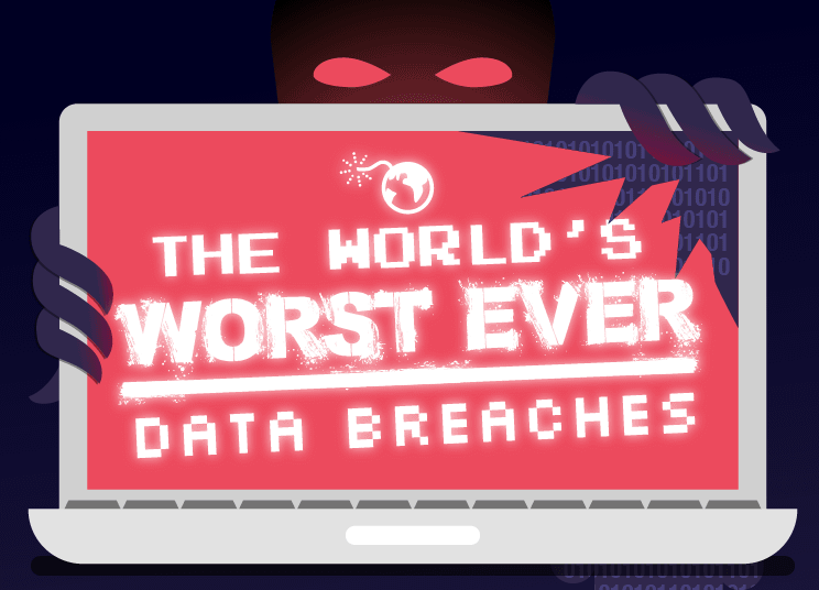 The World's Worst Ever Data Breaches - #infographic
