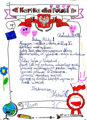 Migawki z życia klasy: Listy do Polski